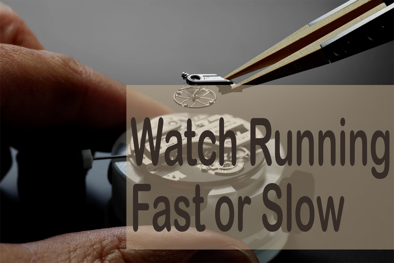What can I do when my watch gains / loses too much time? - PHOIBOS WATCH