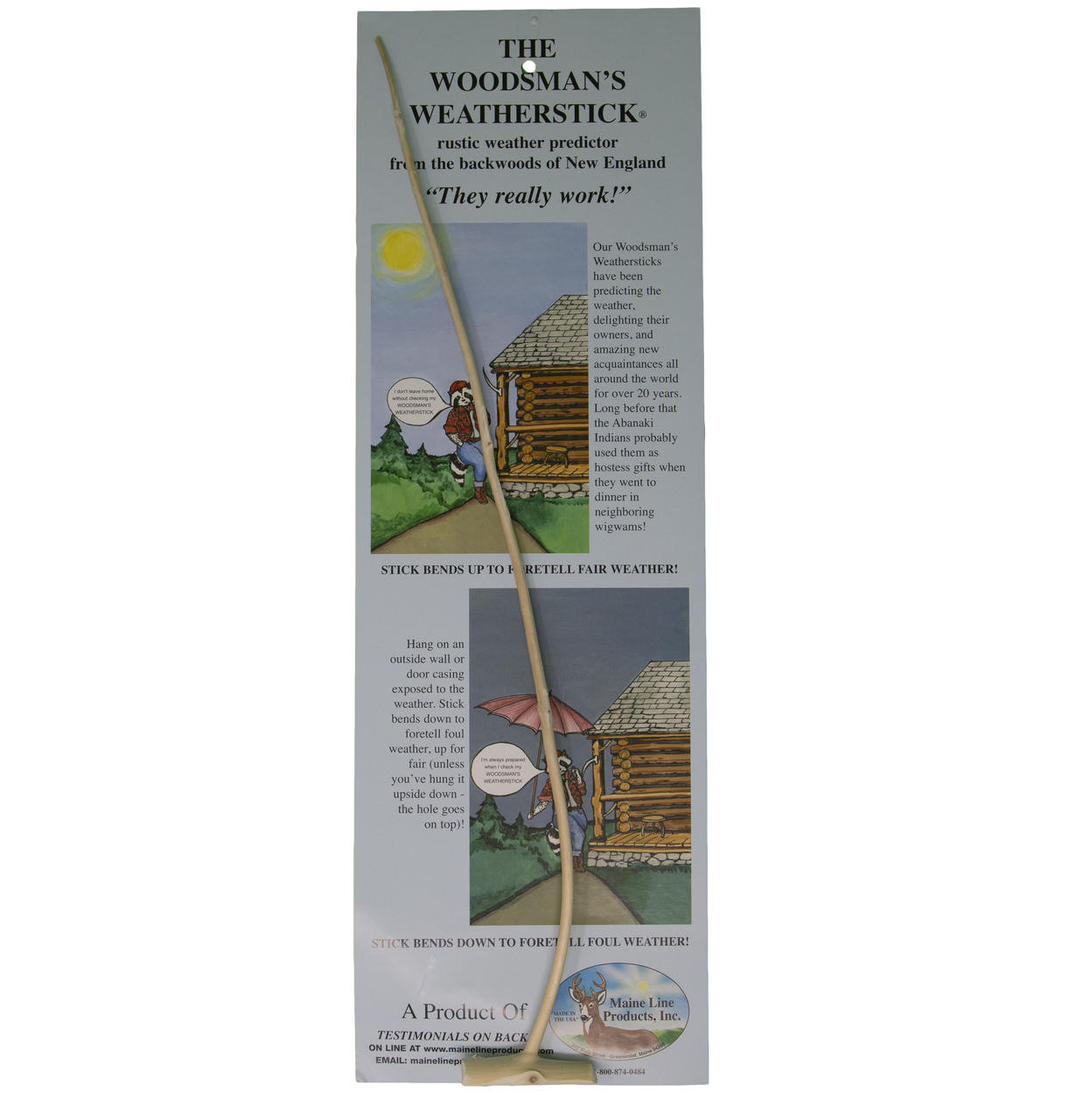 Woodsman's Weatherstick