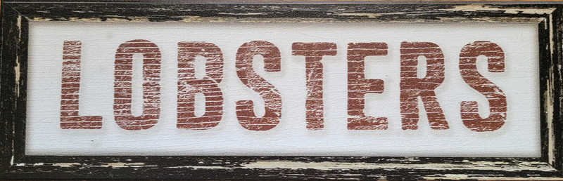 Lobster Sign