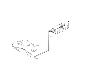 Genuine Expansion Tank Vent Pipe/Hose 16 11 1 183 521 - BMW Shop