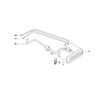 Genuine Charcoal Filter Vent Pipe Hose 16 13 1 182 962 - BMW Shop