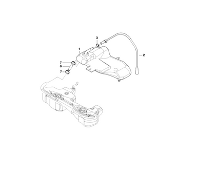 Genuine Expansion Tank Vent Pipe/Hose 16 13 7 177 499 - BMW Shop