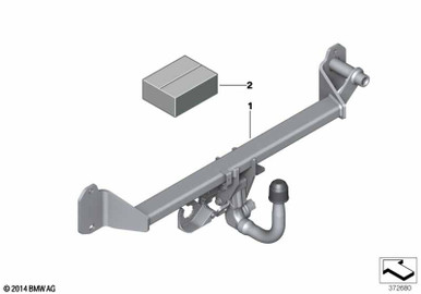 Genuine Scdel Of Tow Towing Hitch Detachable Ball Head 71 60 6 870 334 ...