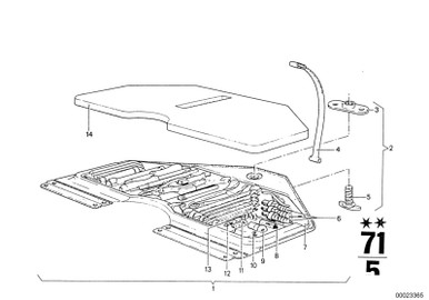 Genuine Sound Absorber 71 11 1 113 754 - BMW Shop