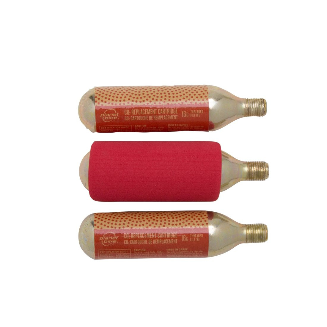 16g CO2 replacement cartridges - threaded