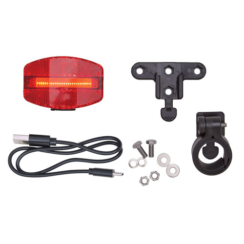 Grateful Red USB Bike Tail Light | Planet Bike