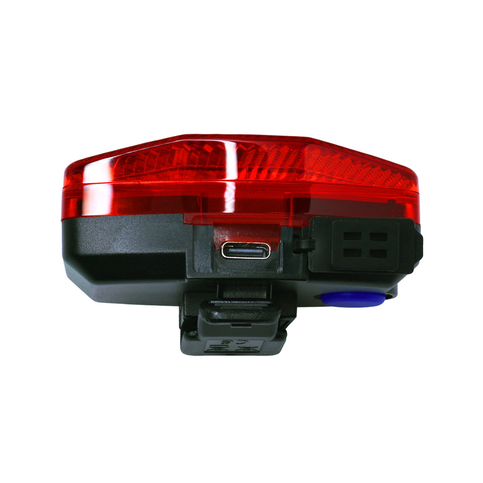 Grateful Red USB Bike Tail Light | Planet Bike