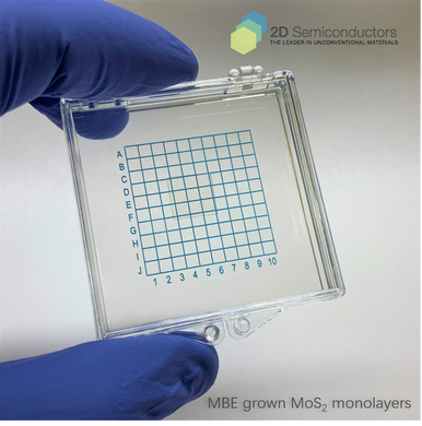 MoS2 - MBE grown on c-cut sapphire | 2D Semiconductors USA