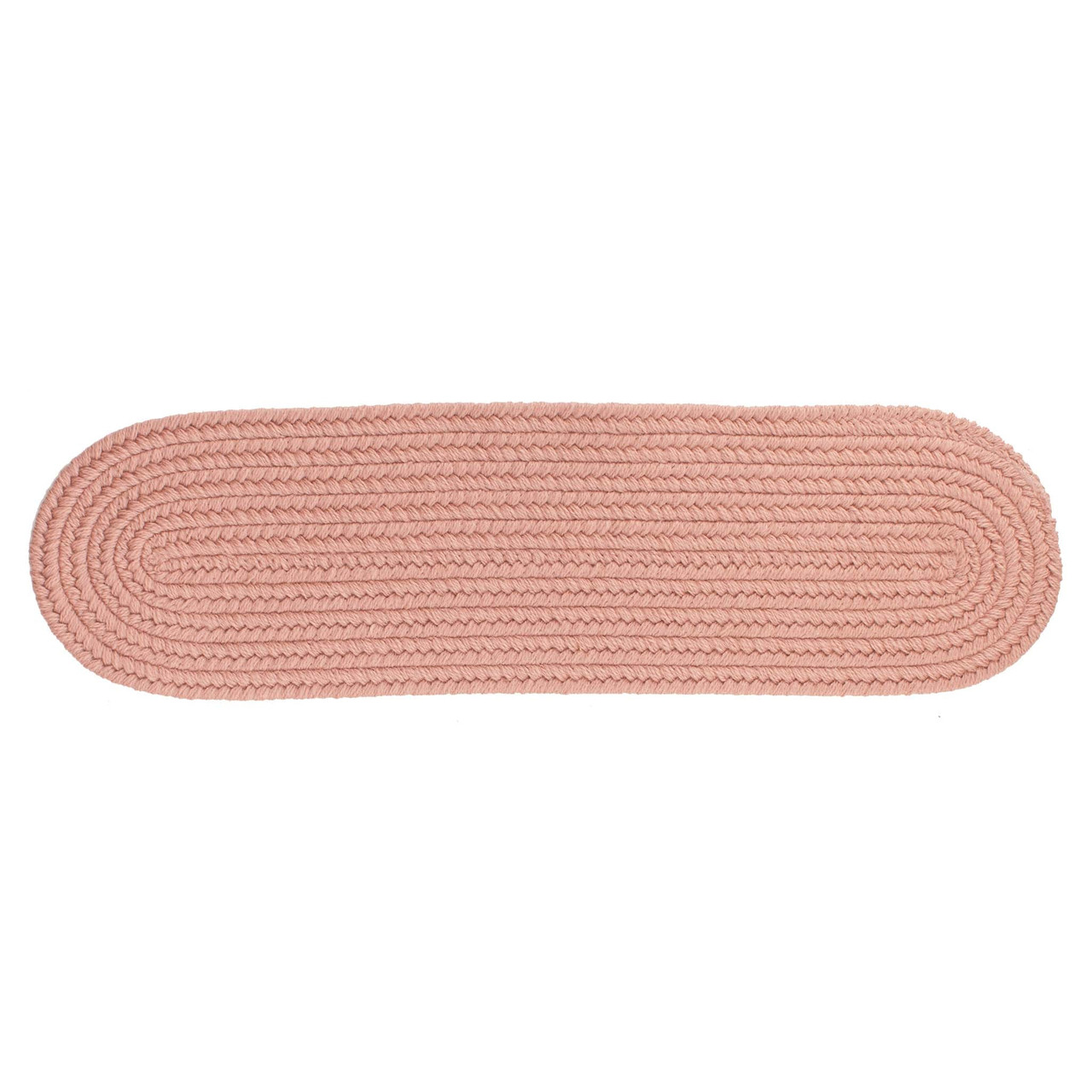 Wool Solids Stair Tread - S106 Old Rose - Colonial Mills