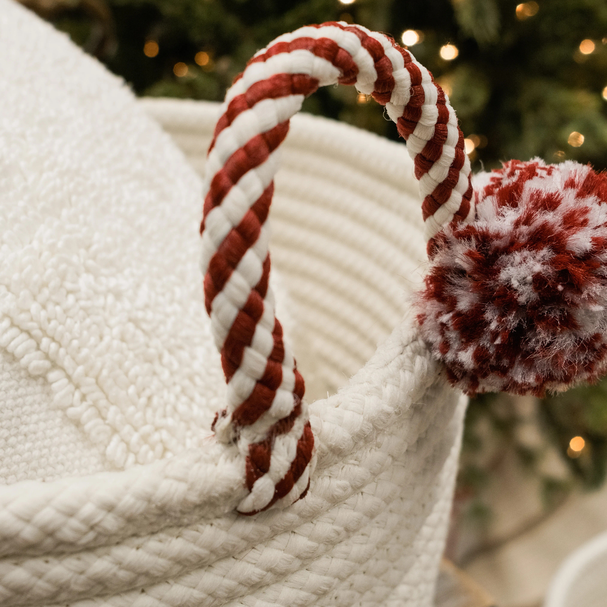 Candy Cane Basket | Colonial Mills