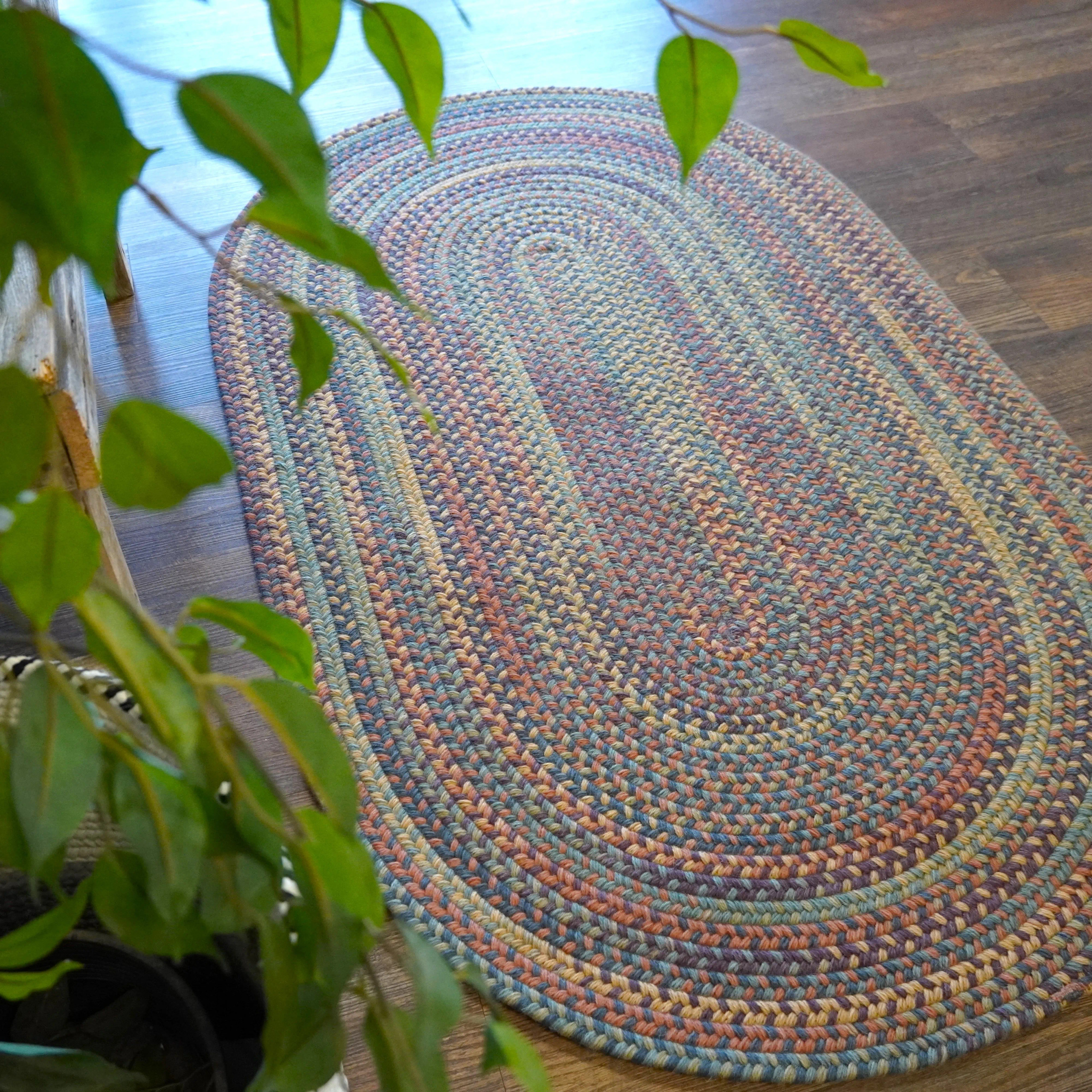 Timeless Wool Braid Oval Rugs | Colonial Mills