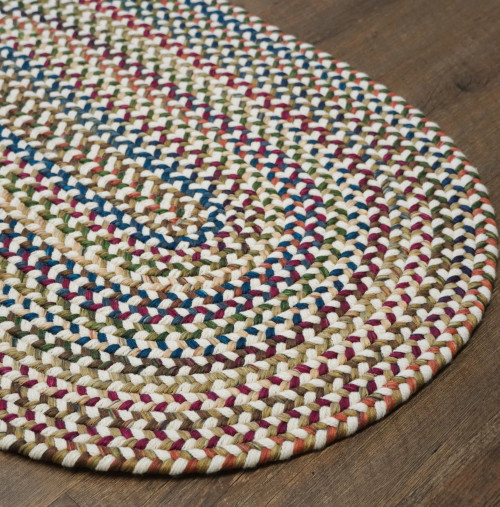 Cloverdale Wool Multi Oval Rugs | Colonial Mills