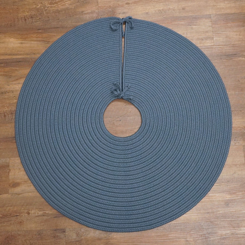 Solid Braided Tree Skirts | Colonial Mills