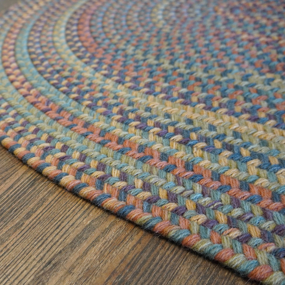 Timeless Wool Braid Oval Rugs | Colonial Mills