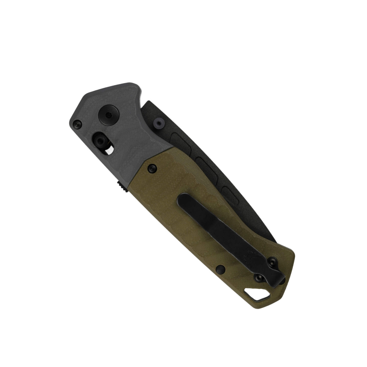 Benchmade PSK Personal Survival Kit AXIS-Assisted Knife Gray/OD Green 593BK Benchmade PSK Personal Survival Kit AXIS-Assisted Knife Gray/OD Green 593BK