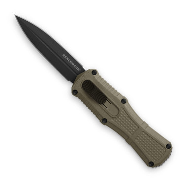 Benchmade Mini Claymore OTF Auto Knife Green 3375GY-1