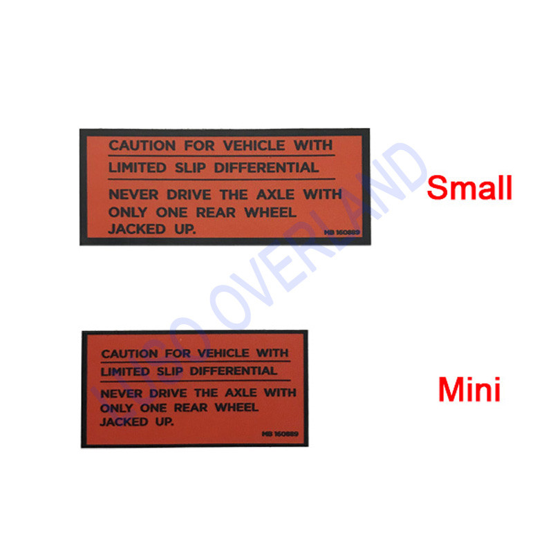 MONTERO Gen1 - LSD Novelty Sticker