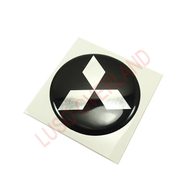 Wheel Center Cap Decal, Mitsubishi Logo