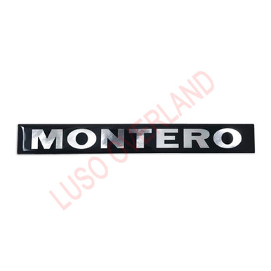 MONTERO Gen3 (2001-2003*) - "MONTERO" Tailgate Emblem (MR520115)