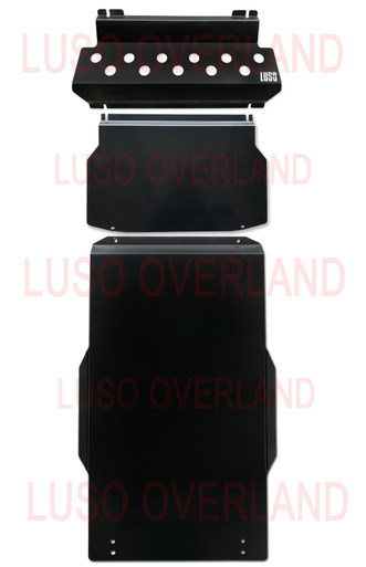 MONTERO Gen 3 - Front 3 Skid Plates - Luso Overland