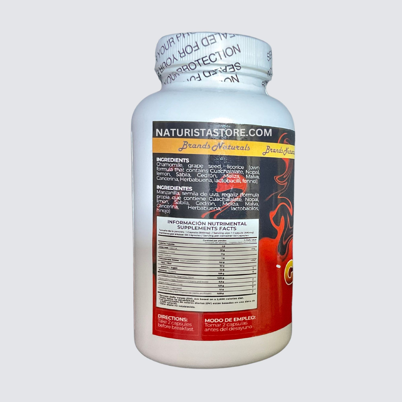 Brands Naturals Gastritis Gastric Ulcers (Úlceras Gastricas y Heridas ...