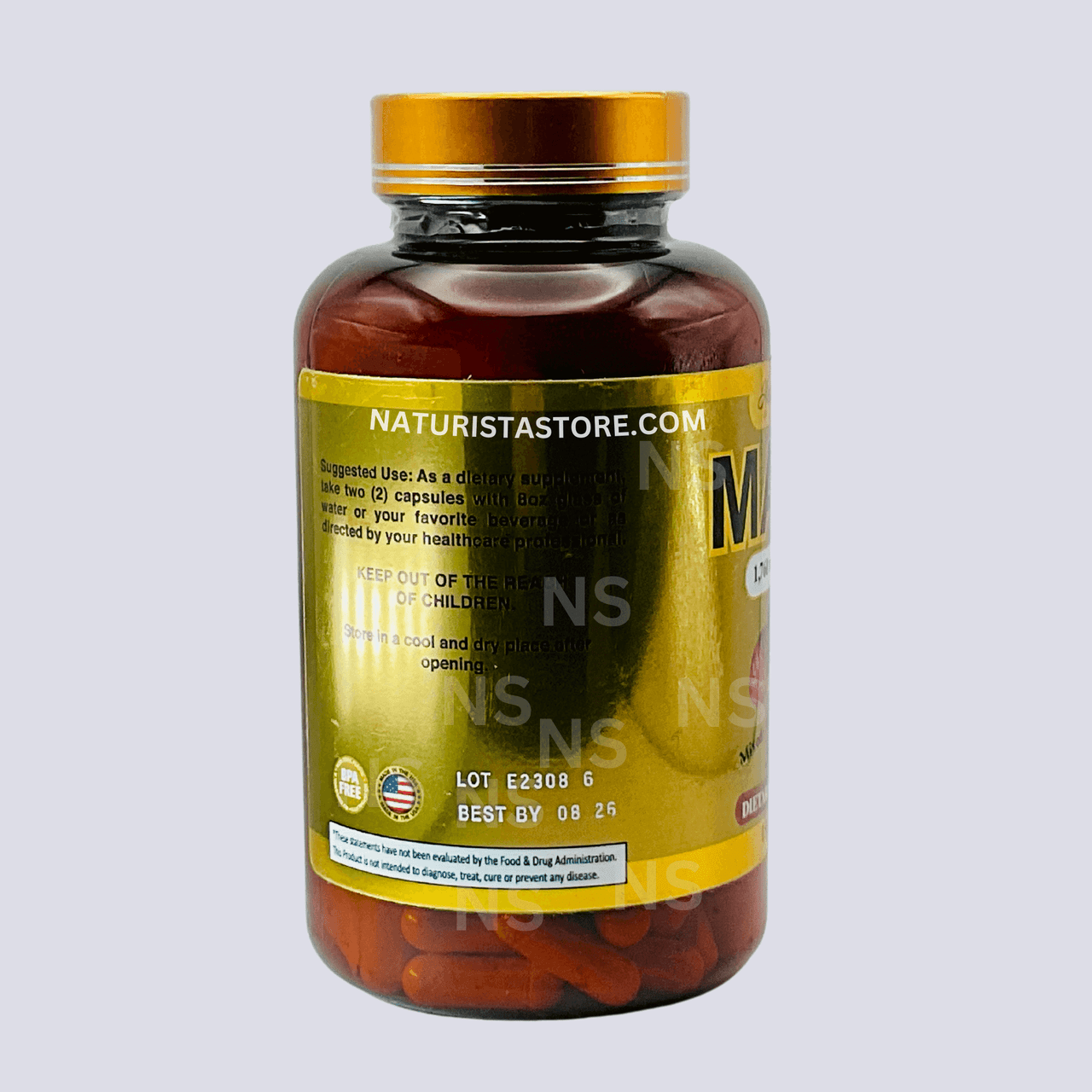 Maca Root Powder Blend (Yellow, Black & Red Maca Root) 1760 MG 150 Caps