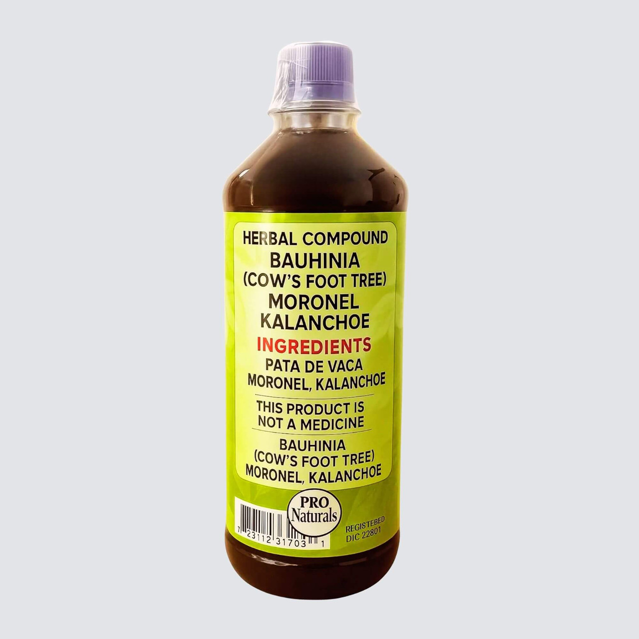 Pata de Vaca Moronel & Kalanchoe 100% Natural 33 oz (1 LT) Tonic Drink ...