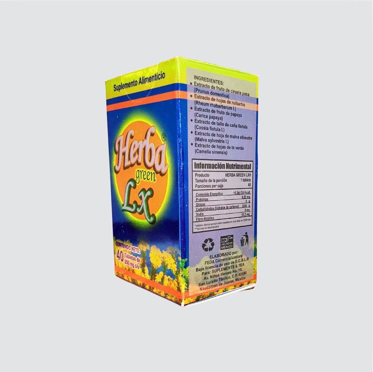 Herba Green Lx 40 Tabs