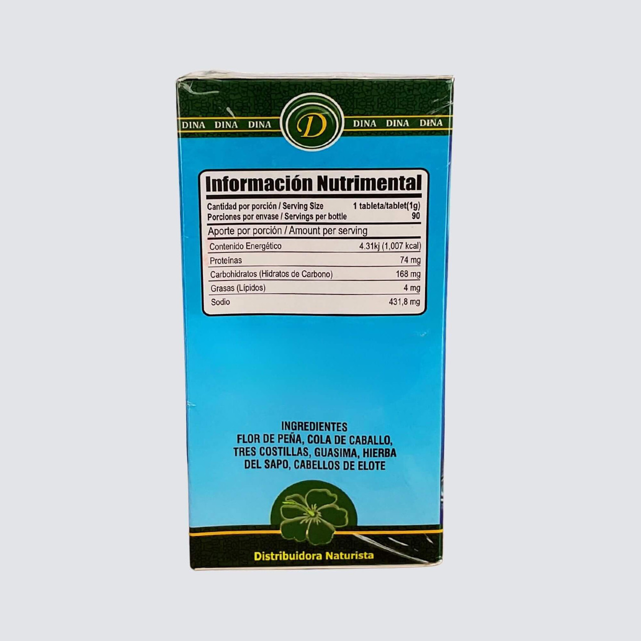 DINA Kidney (Riñobien) | Dietary Supplement 90 Tablets ( 1 mg. ea.)