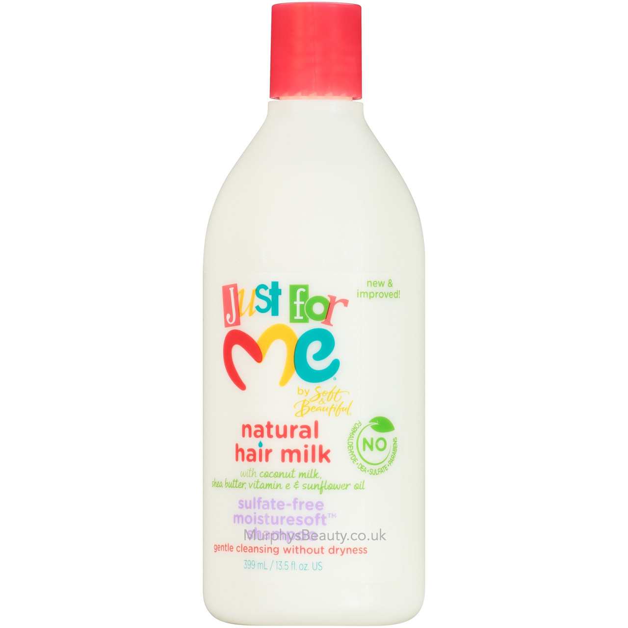 Soft & Beautiful | Just for Me | Hair Milk Sulfate-Free Shampoo (13.5oz)