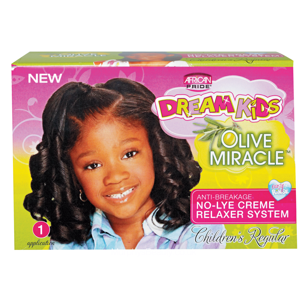 African Pride Dream Kids Regular Relaxer 1 Application