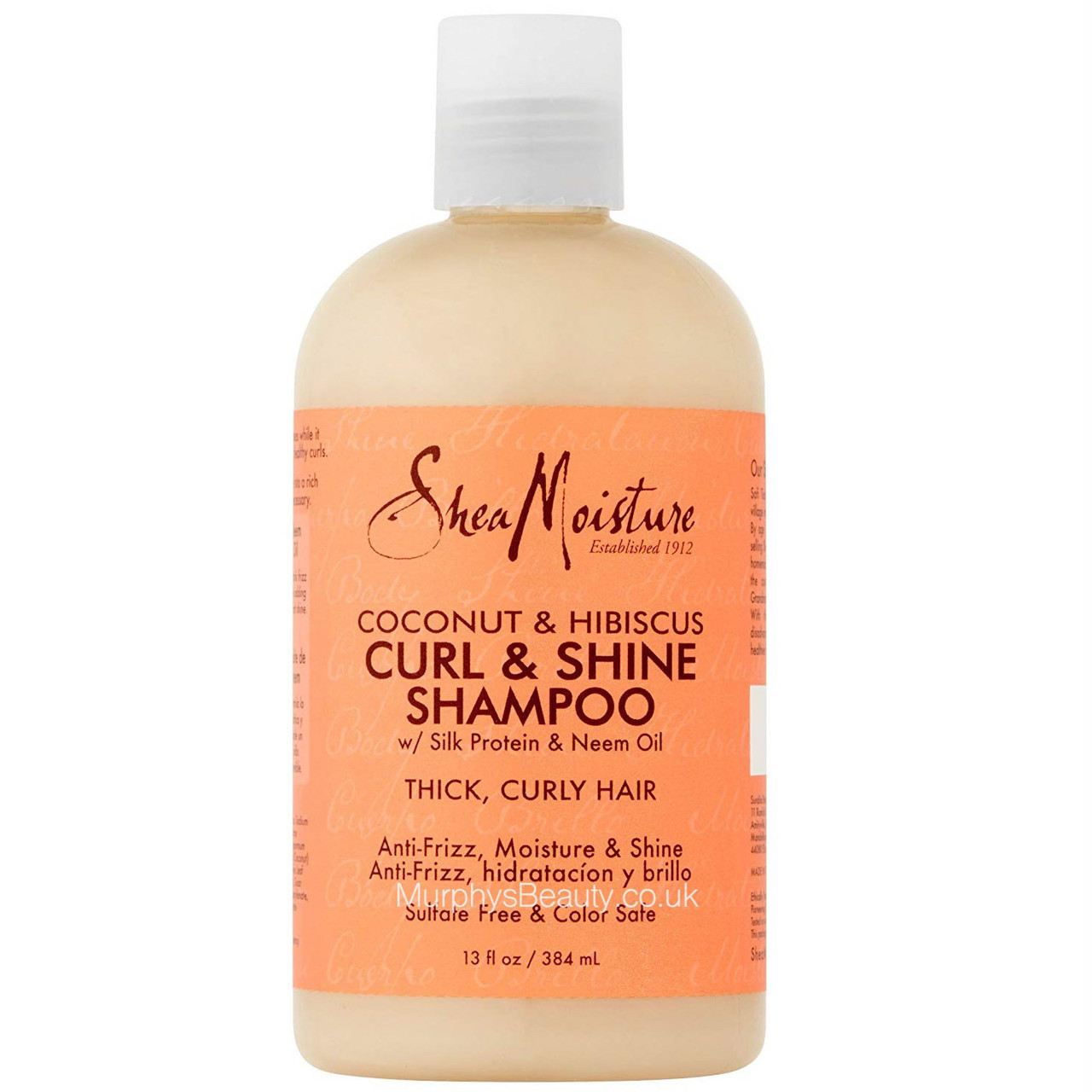 Shea Moisture Coconut And Hibiscus Curl And Shine Shampoo 13oz