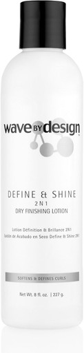 Wave by Design Define & Shine 2 N 1 Dry Finishing Lotion 240ml