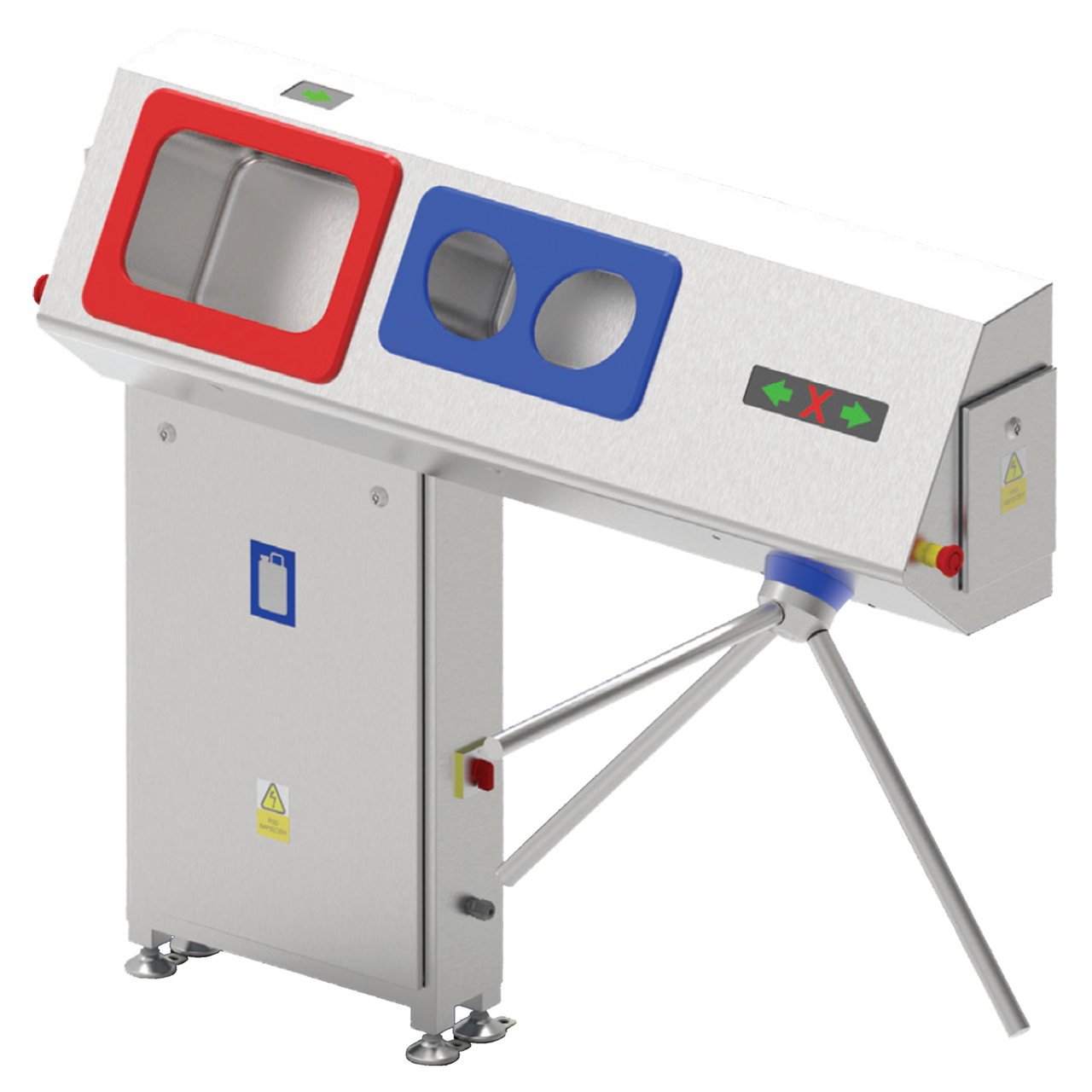 Turnstile - Free Standing, Pause, Hand Wash and Sanitise (long ...