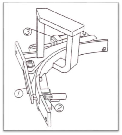 Pneumatic RHCT Rail switch Gate - Mitchell Engineering Food Equipment