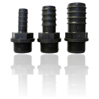 Hose Tail - 3/4" BSP Thread to 1/2", 3/4" OR 1" Hose ID - MEFE - Kitchen