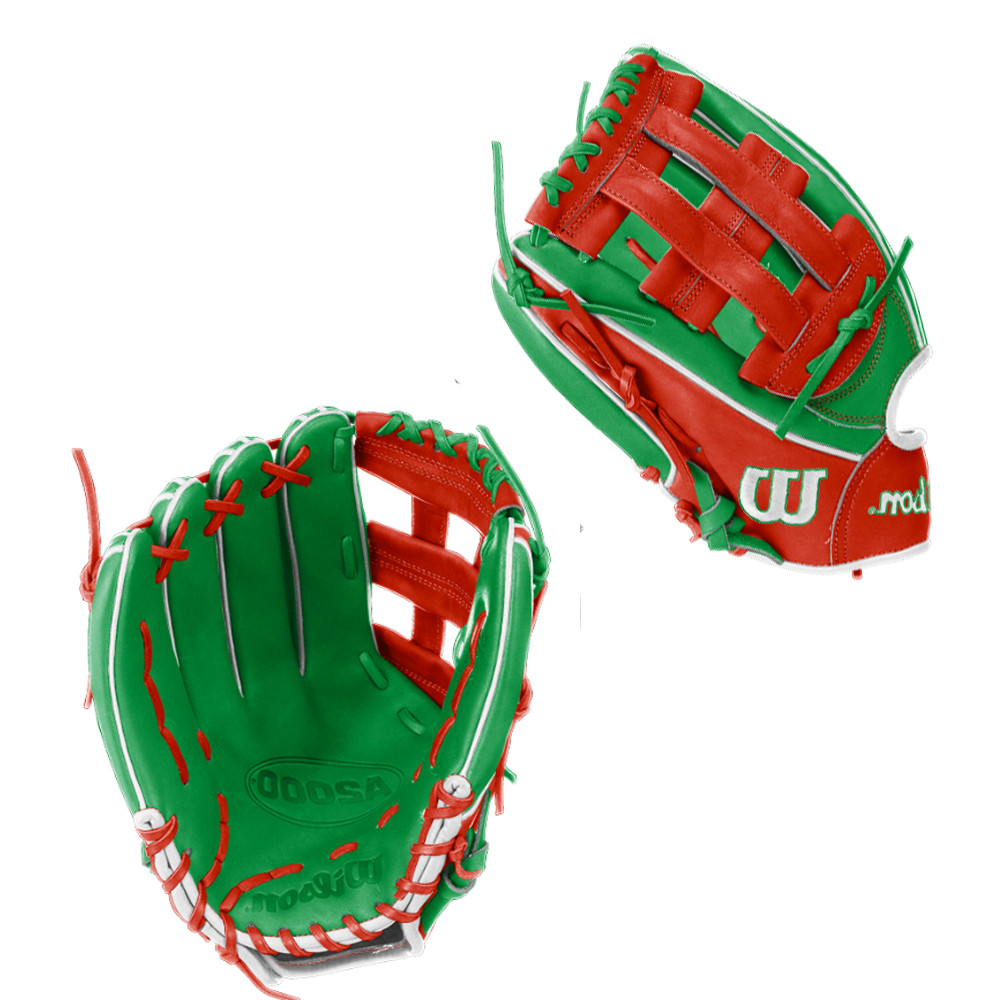 CUSTOM WILSON A2000 SP125 - MX - 12.5" LHT BASEBALL/SOFTBALL GLOVE ...