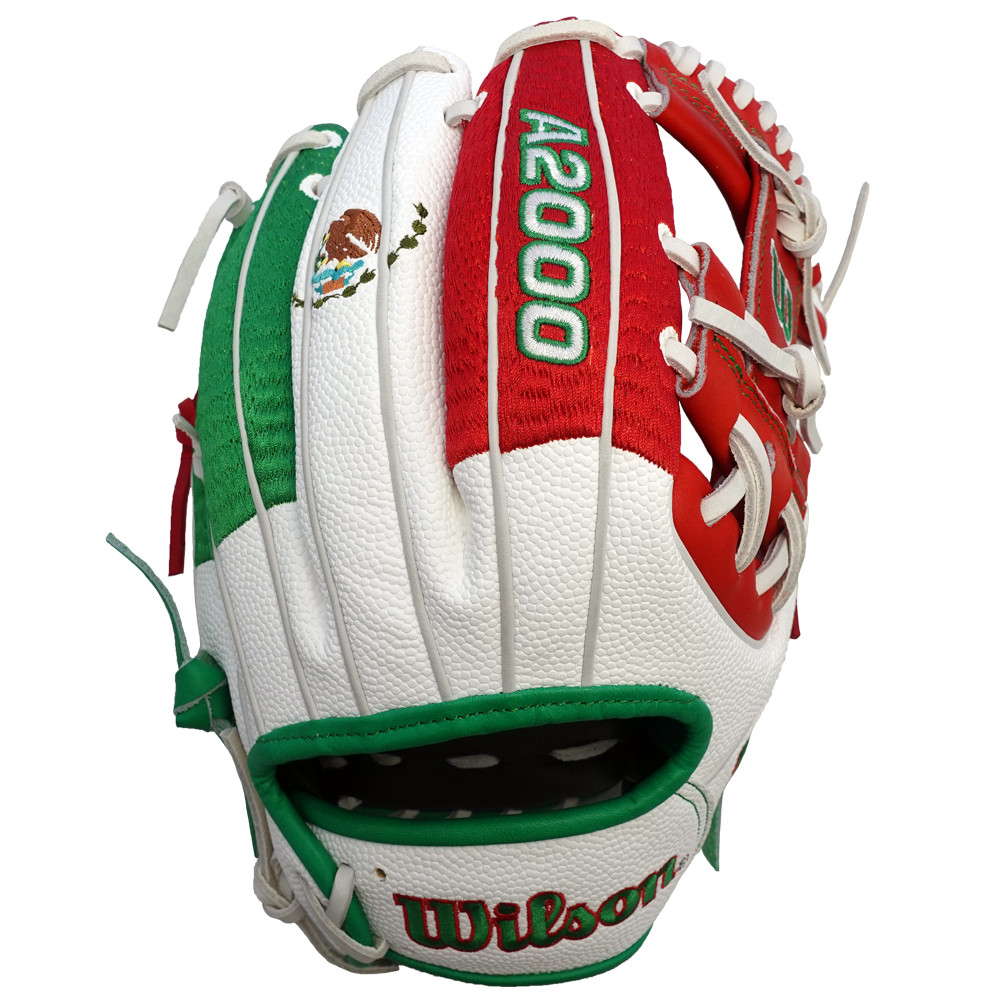 CUSTOM WILSON A2000 1786 - WBW103551115 - MX FLAG - 11.5" BASEBALL ...