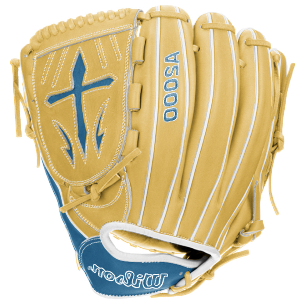 CUSTOM WILSON A2000 B23 - BLSBWH - 12" LHT BASEBALL GLOVE - San Diego ...