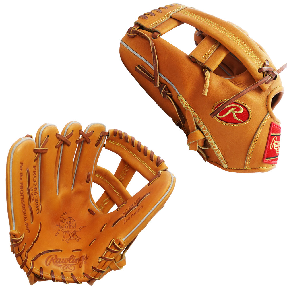 RAWLINGS PRO206-20HT - HORWEEN - 12" LHT BASEBALL GLOVE - San Diego ...