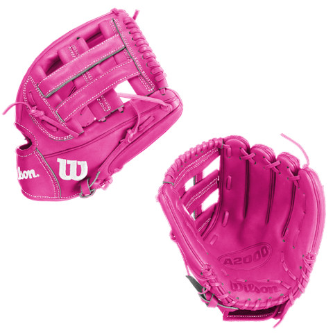 CUSTOM WILSON A2000 DW5 - PINK - 12" BASEBALL GLOVE - San Diego ...