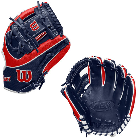 WILSON A2K 1724 - WBW1026171175 - 11.75" BASEBALL GLOVE - San Diego ...