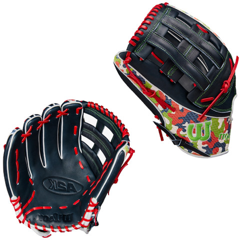 WILSON A2K MH23GM - WBW1026211275 - MICHAEL HARRIS - 12.75" LHT ...