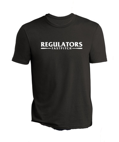 Regulators Softball Cotton Team Shirt - Black - San Diego Baseball ...