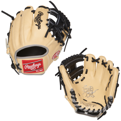 RAWLINGS HEART OF THE HIDE PRO200TR-2C - 9.50" BASEBALL TRAINING GLOVE ...