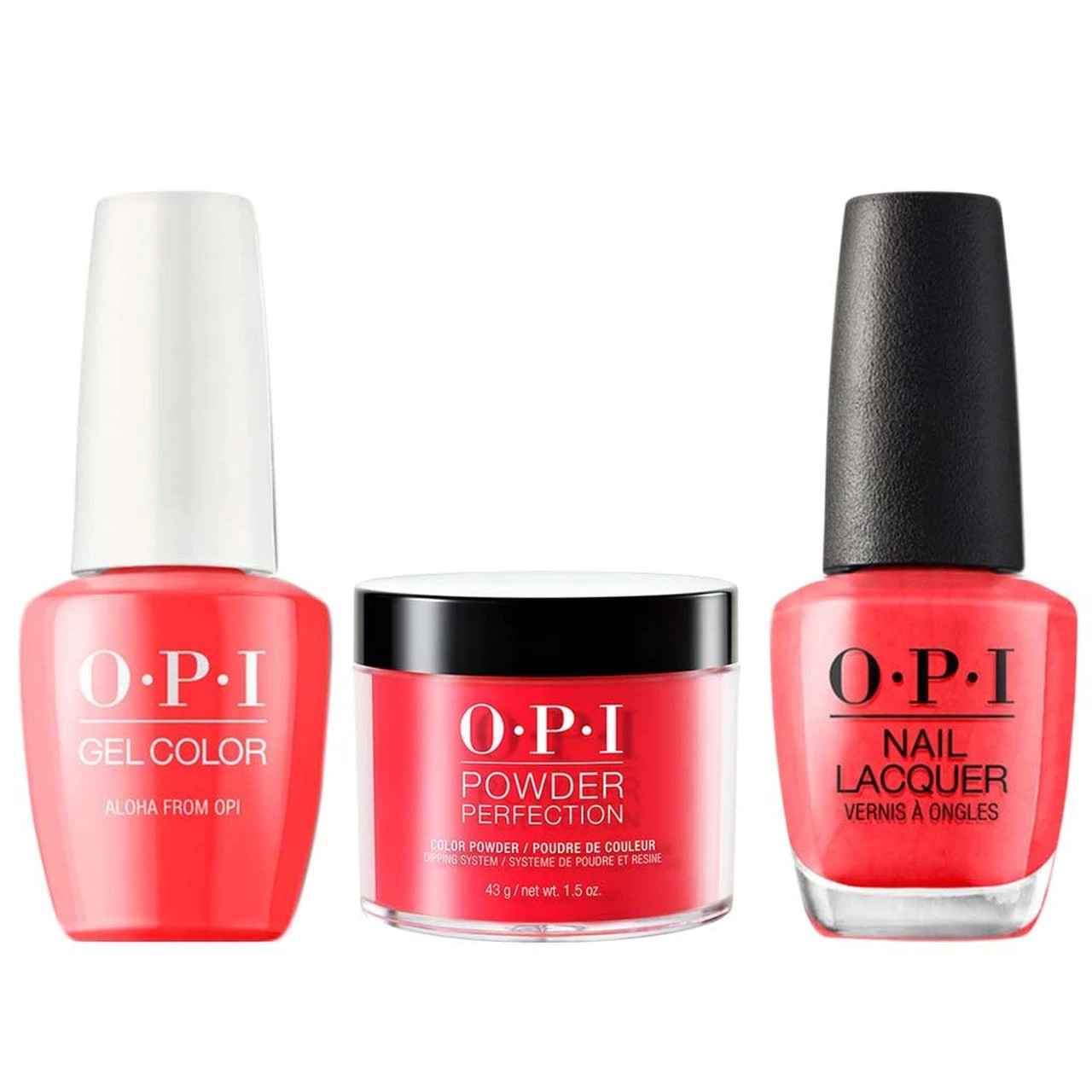 OPI COMBO 3 IN 1 MATCHING - GCH70A-NLH70-DPH70 ALOHA FROM OPI - US Nail ...