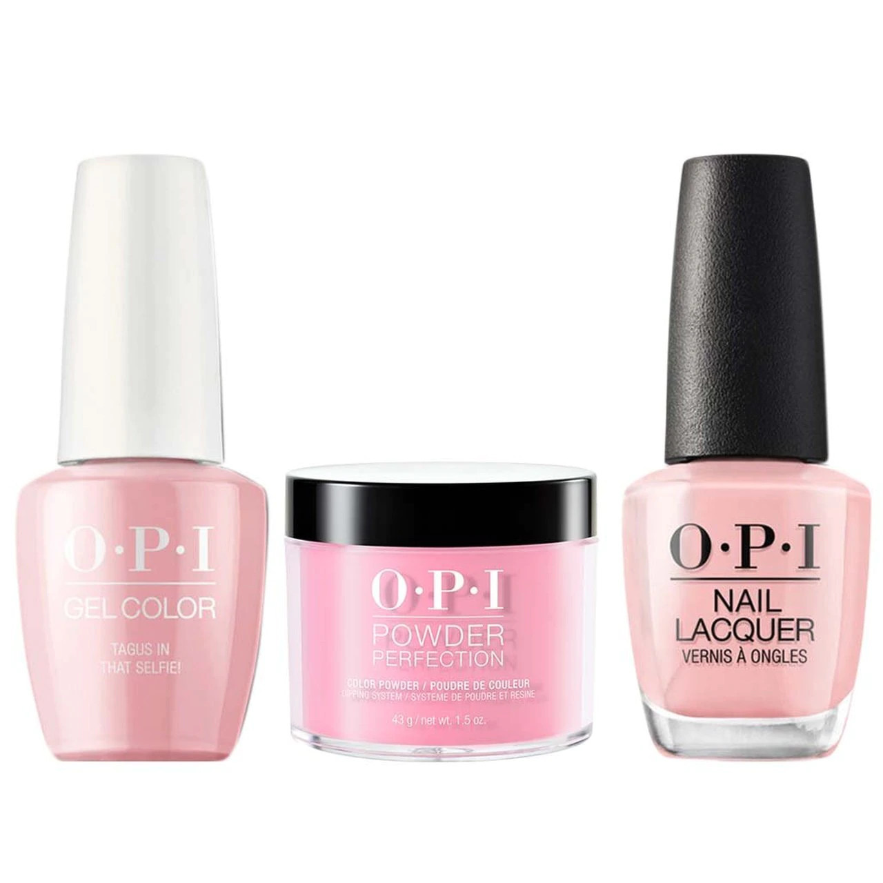 OPI COMBO 3 IN 1 MATCHING - GCL18-NLL18-DPL18 TAGUS IN THAT SELFIE ...