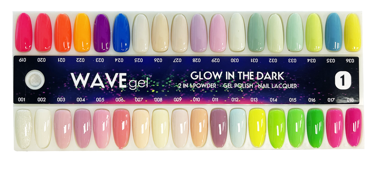WAVEGEL GLOW COMBO 3IN1 36 COLORS (#01- #36) - FREE 2 SAMPLE TIP ...