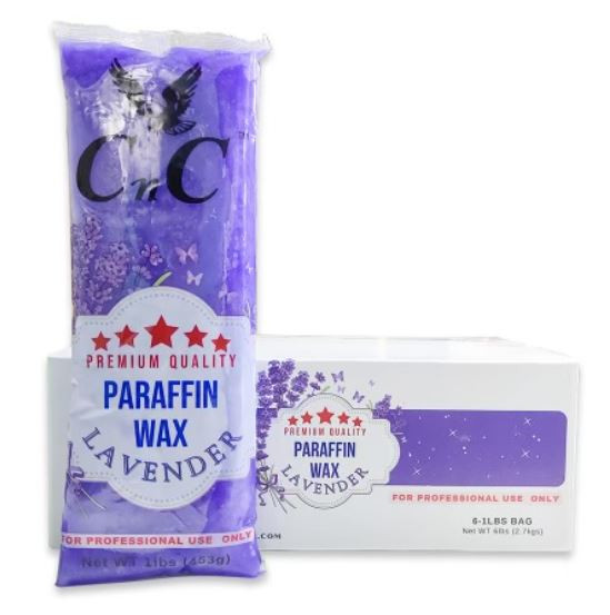 CnC Premium Lavender Paraffin Wax 6lbs - SUPPLY US LLC