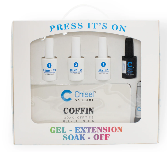 PRESS-ON NAIL GEL EXTENSION KIT - SUPPLY US LLC